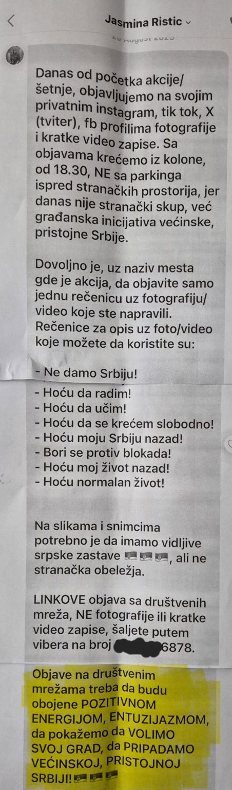 Evo KAKO IZGLEDA poziv na "NESTRANAČKI" skup: Objave da budu sa "pozitivnom energijom ...