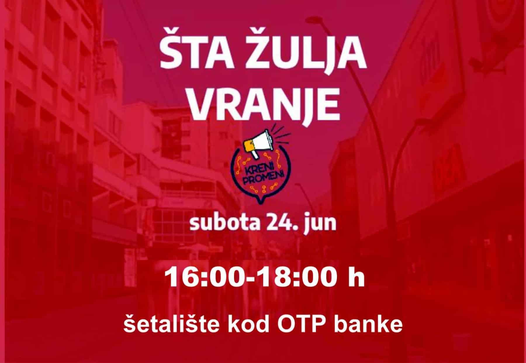 Kreni – Promeni: Šta žulja Vranje? - InfoVranjske